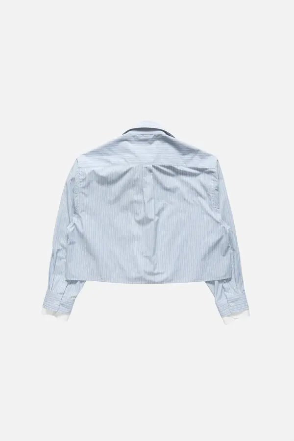 Acne Studios Striped Layered Effect Shirt