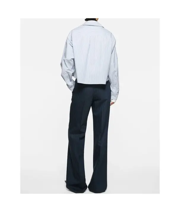 Acne Studios Striped Layered Effect Shirt