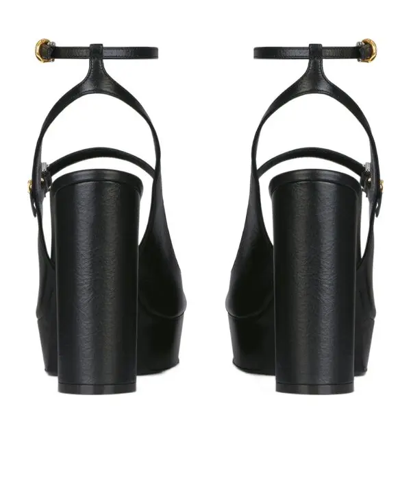 Givenchy Double Strapped Platform High Heel Sandals