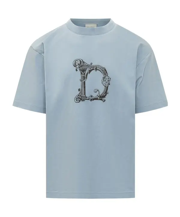 Drole De Monsieur Drôle De D Column Logo T-shirt