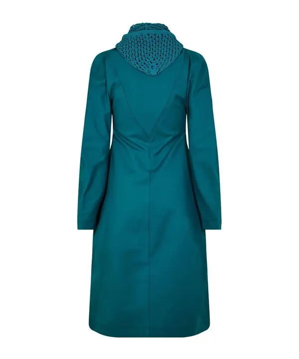 Bottega Veneta Long Hooded Trench Coat
