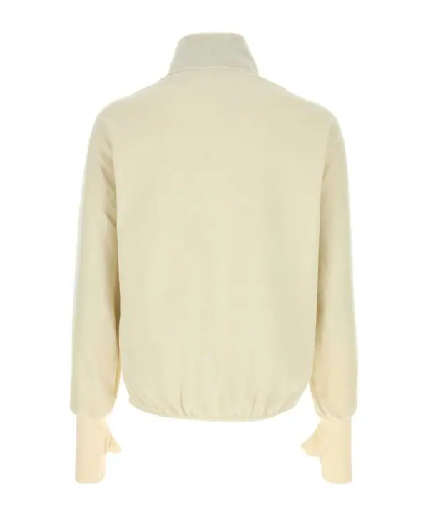 ENTIRE STUDIOS Fleece Half-zip Sweatshirt - No