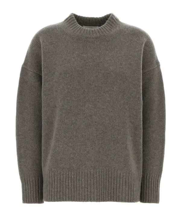Co Ribbed Knit Oversized Pullover Sweater