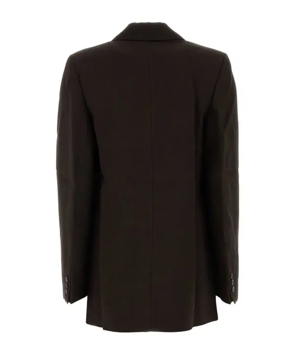 Co Single-button Long-sleeve Blazer