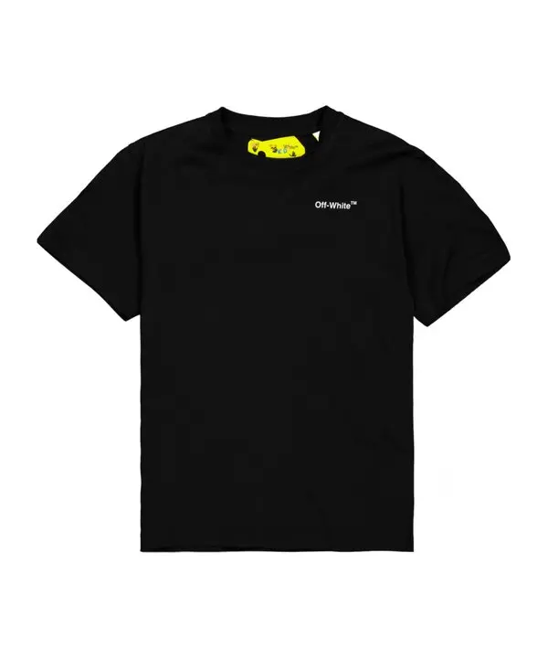 Off-White Cotton Logo T-shirt