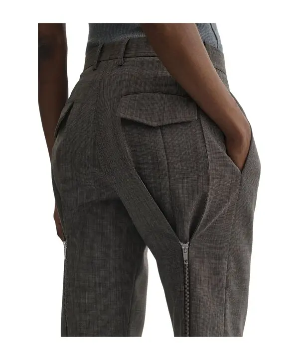 Phoebe Philo Split Zip Trousers - Black