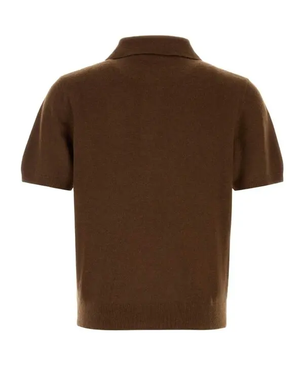 ENTIRE STUDIOS Short-sleeve Knitted Polo Shirt
