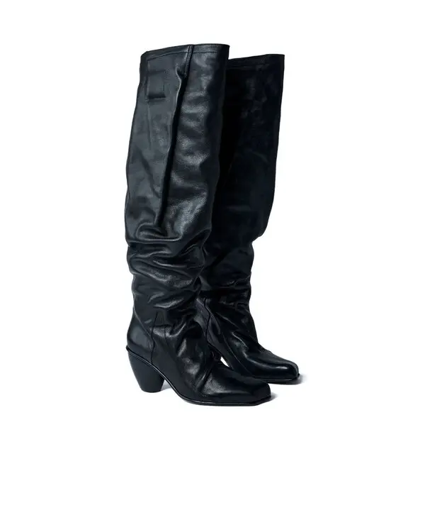 VIVIENNE WESTWOOD River Square-toe Knee-high Boots