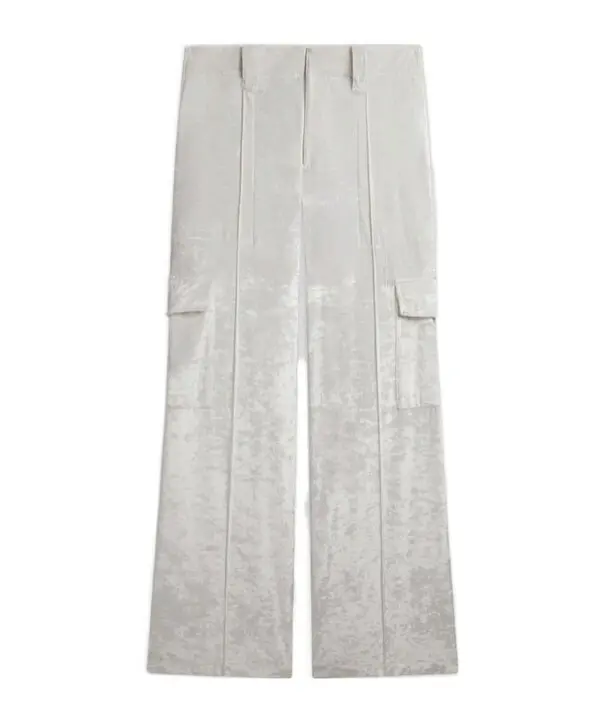 Phoebe Philo Liquid Cargo Trousers
