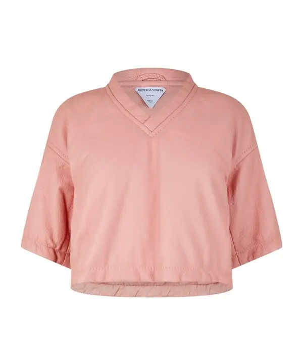 Bottega Veneta Solid Color Pullover Top - No