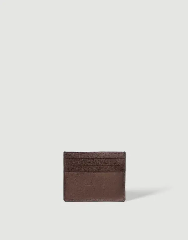 Brunello Cucinelli Suede Card Case
