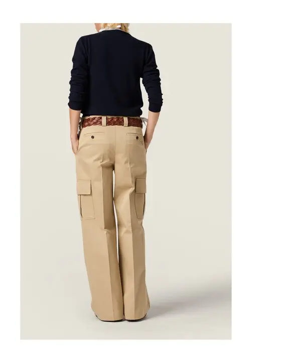 Miu Miu Belted Cargo Pants