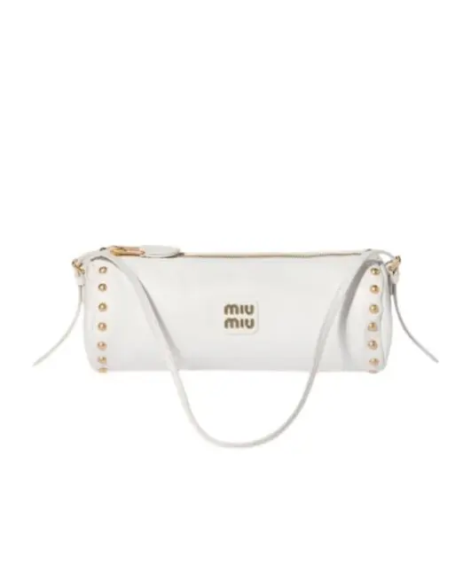 Miu Miu Studded Leather Pouch