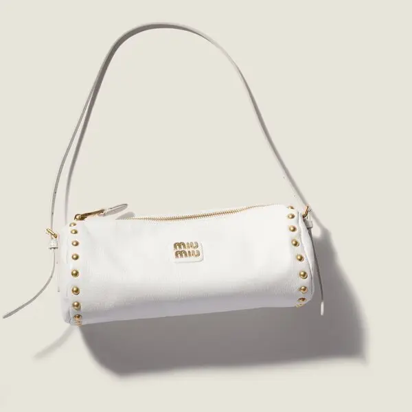 Miu Miu Studded Leather Pouch