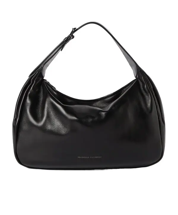 Brunello Cucinelli Nappa Leather Boule Bag