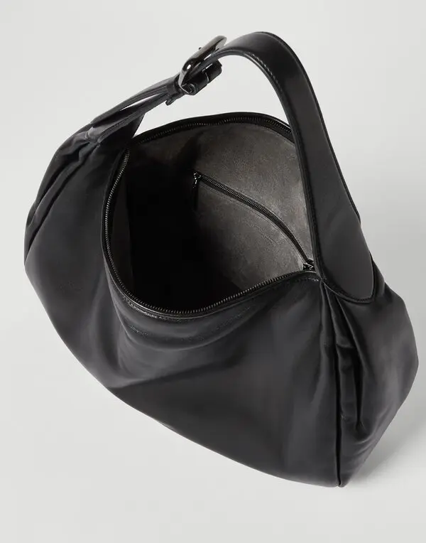 Brunello Cucinelli Nappa Leather Boule Bag