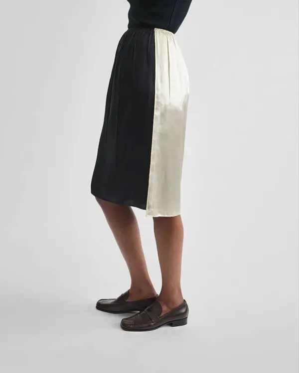 Phoebe Philo Elastic Waistband Midi Skirt