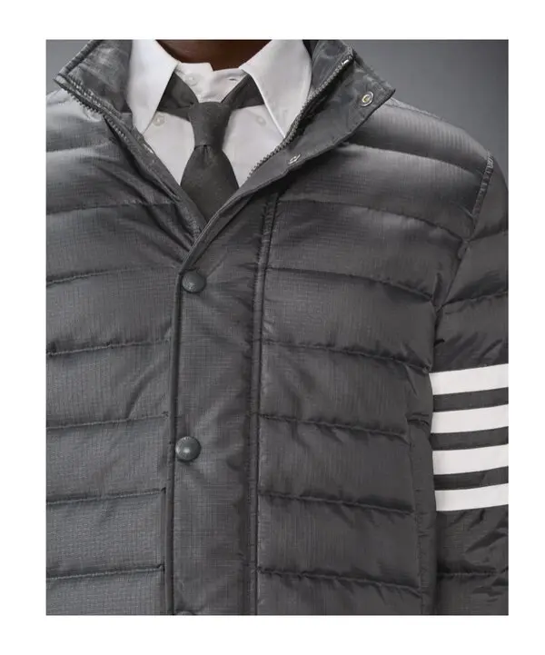 Thom Browne Four-bar Stripe Detail Down Jacket