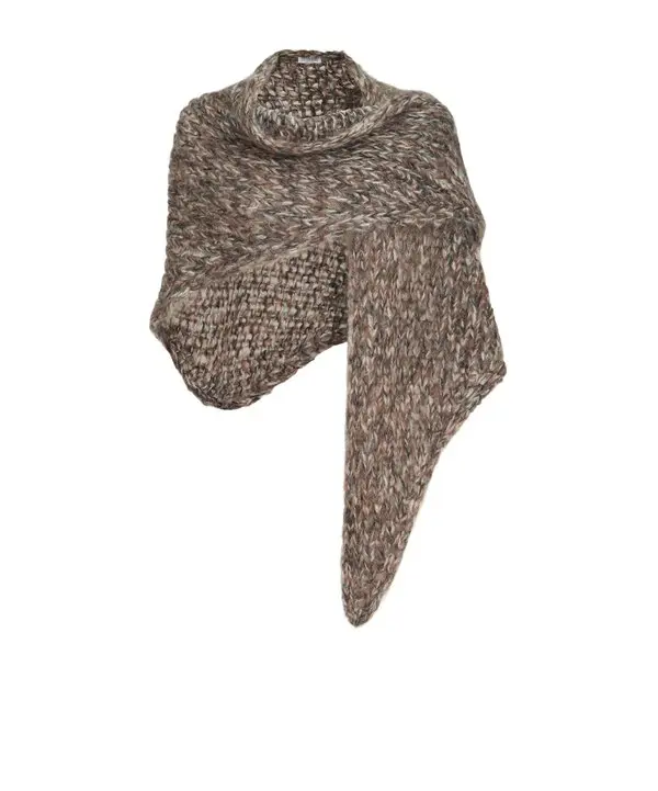 Brunello Cucinelli Mohair Knit Shawl