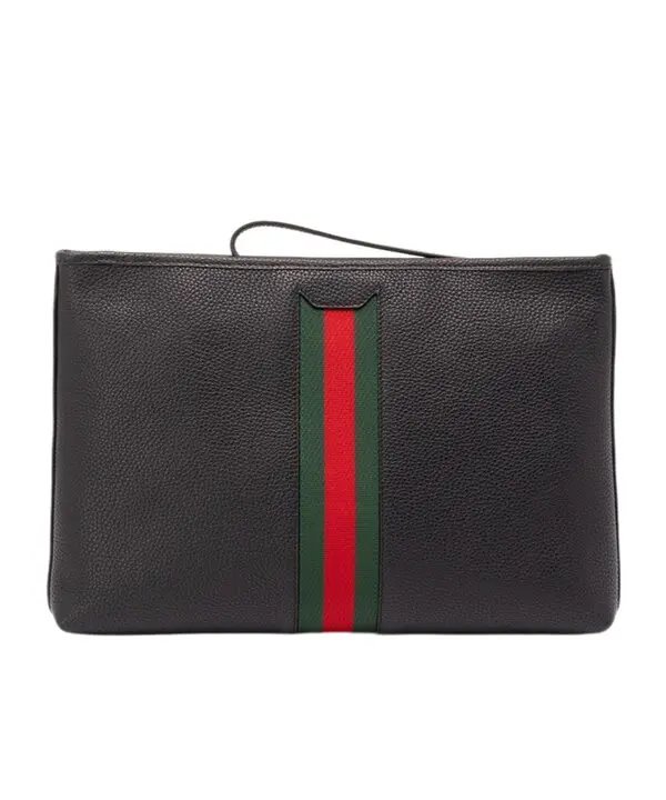 Gucci Web Striped Briefcase