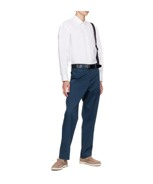 Hugo Boss Suede Loafers With Embossed Logo