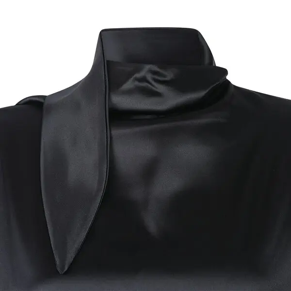 Phoebe Philo Stretch Tie-neck Blouse