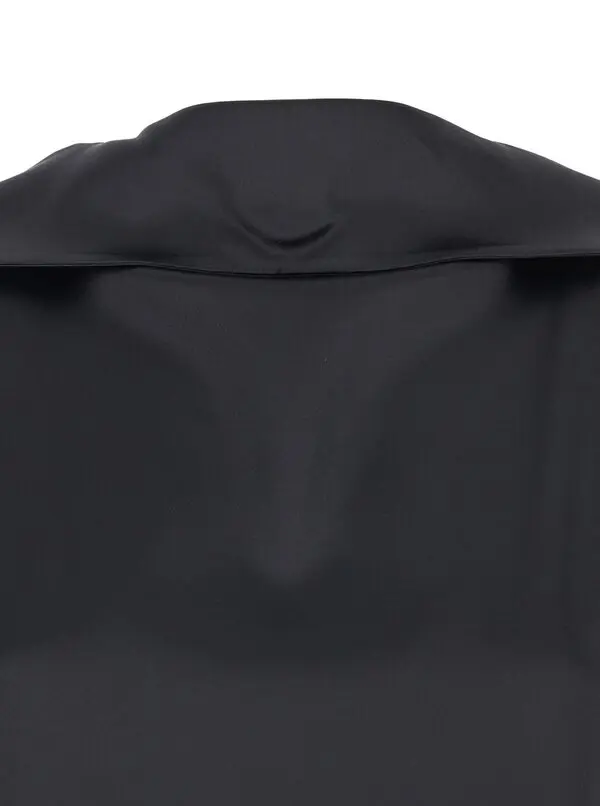 Phoebe Philo Stretch Tie-neck Blouse