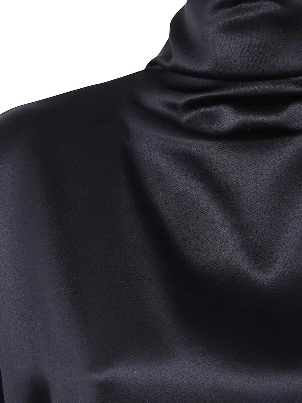 Phoebe Philo Stretch Tie-neck Blouse