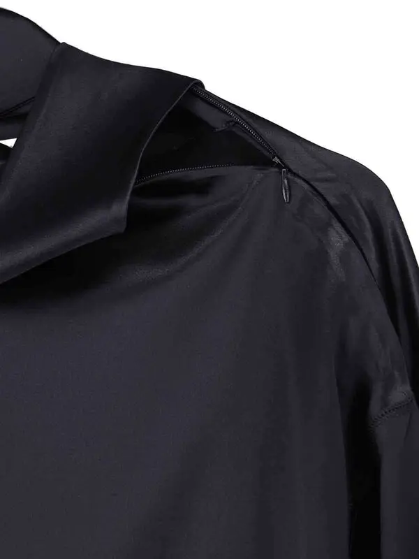 Phoebe Philo Stretch Tie-neck Blouse