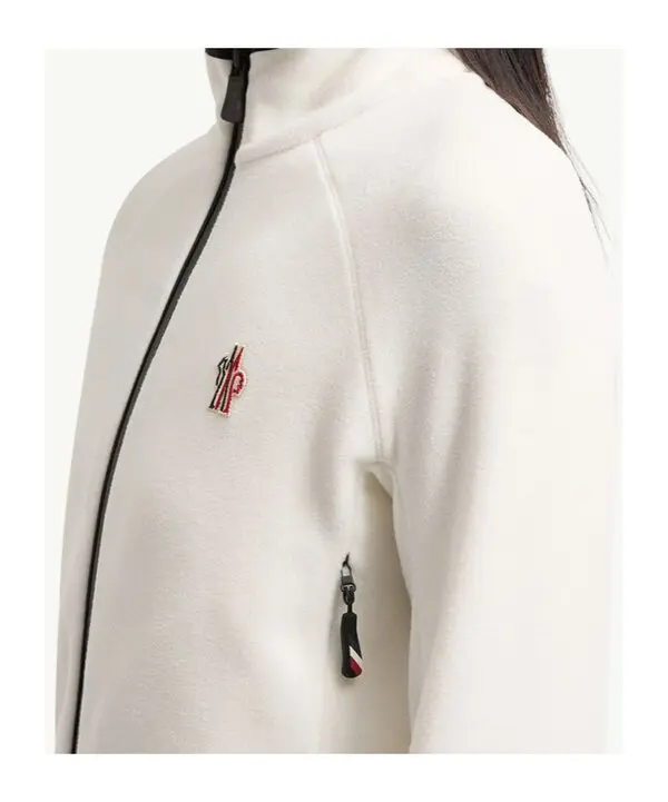Moncler Zip-up Fleece Sweatshirt