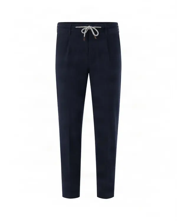 Eleventy Slim-fit Drawstring Trousers