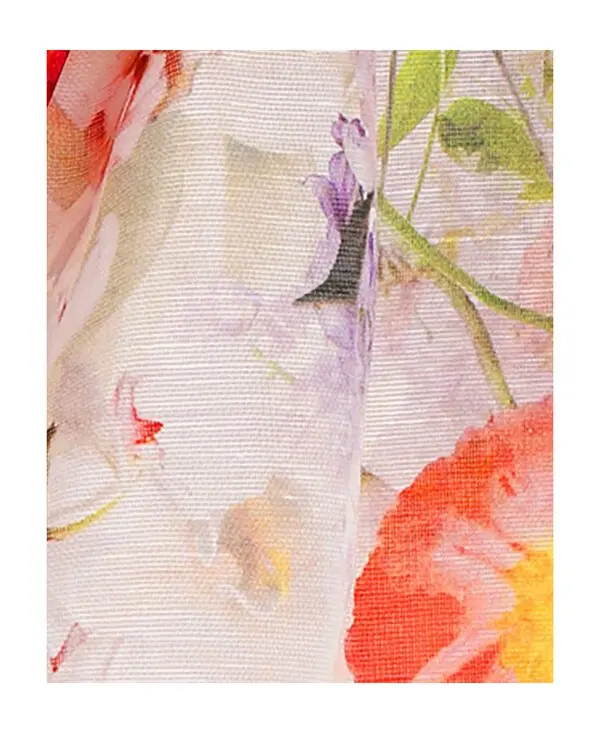Zimmermann Multicolored Stitching Mini Dress