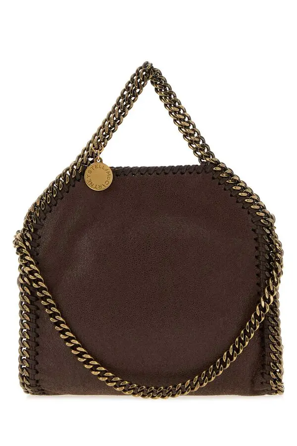 Stella McCartney Mini Chocolate Shaggy Deer Falabella Handbag - Brown