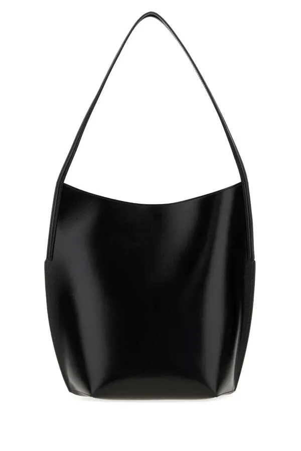 JIL SANDER Kante Tote Handbag - Black