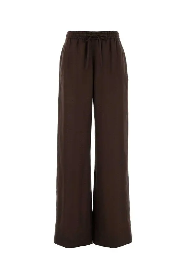 Stella McCartney Stars Jacquard Wide-leg Satin Pants