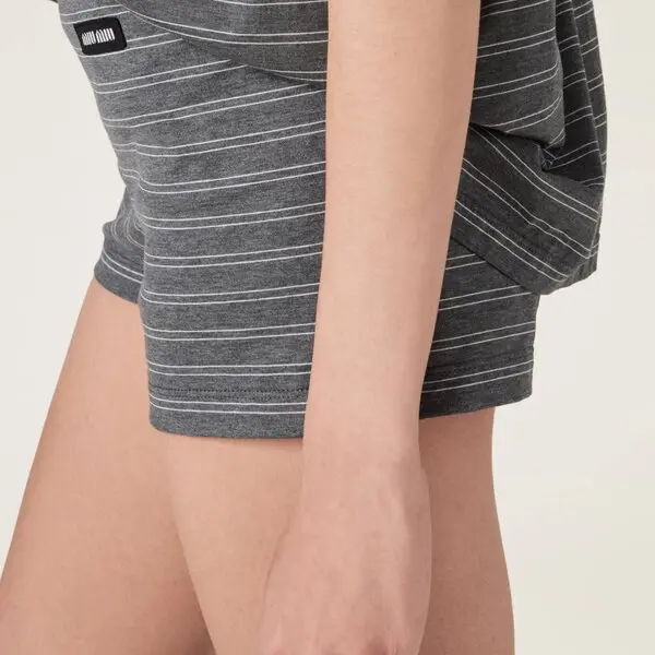 Miu Miu Striped Jersey Boxer Shorts