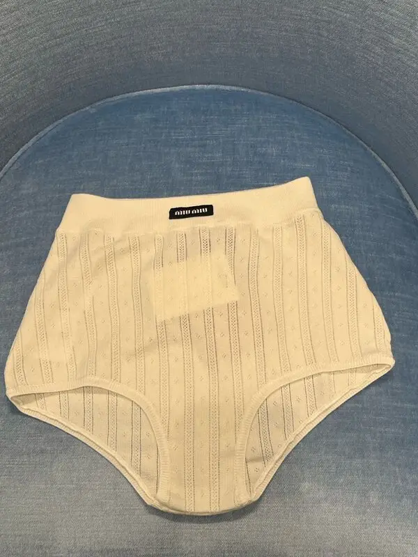 Miu Miu Cashmere And Silk Shorts