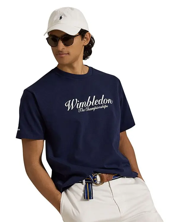 Polo Ralph Lauren Wimbledon Big Fit Graphic T-shirt - Navy