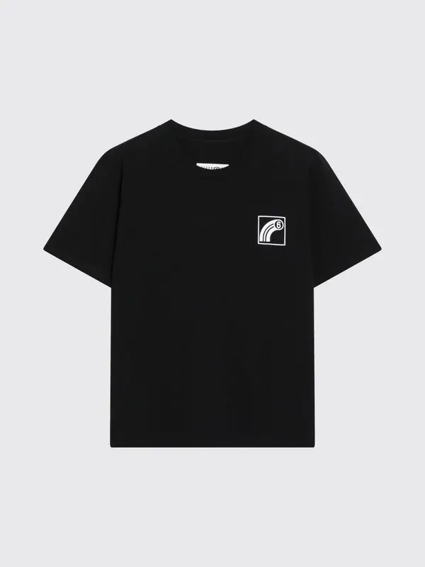 MAISON MARGIELA T-shirt With Graphic Print - Black