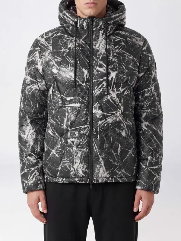 Moose Knuckles Quilted Puffer Jacket With Hood