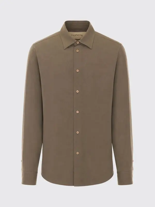 Valentino Garavani Slim Fit Silk Shirt With French Collar