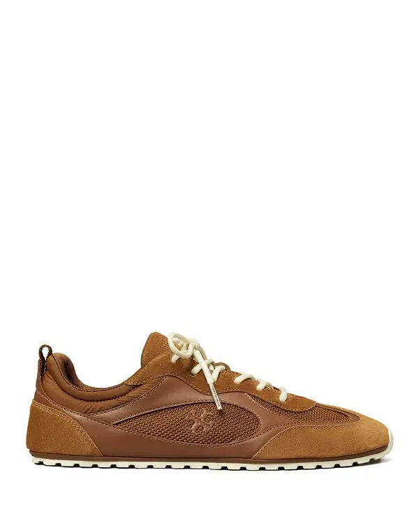 Tory Burch Field Sneakers - Cognac Brown