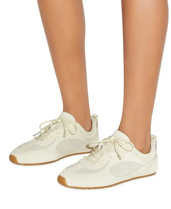 Tory Burch Field Sneakers - Loutre Gray