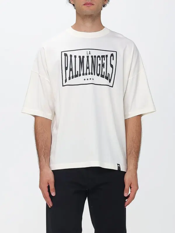 Palm Angels Relaxed-fit Logo-print Cotton T-shirt