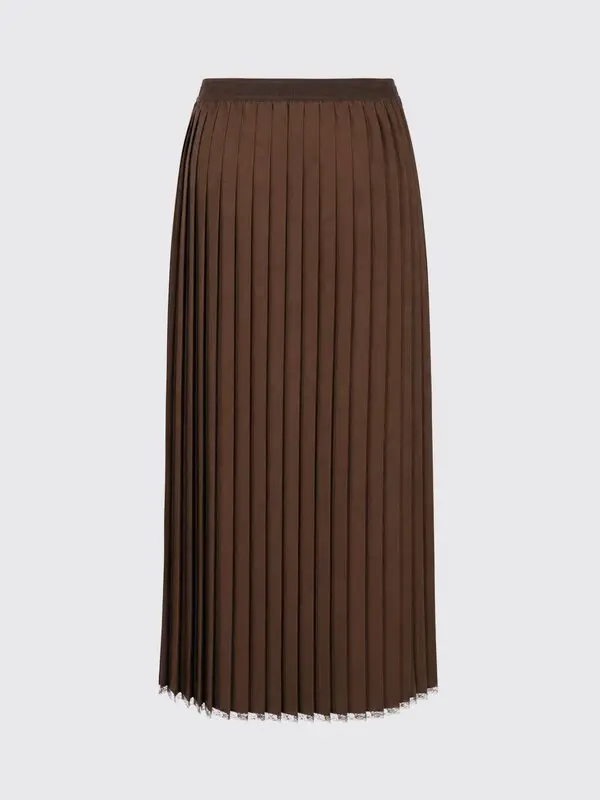 TWINSET Pleated Midi Skirt