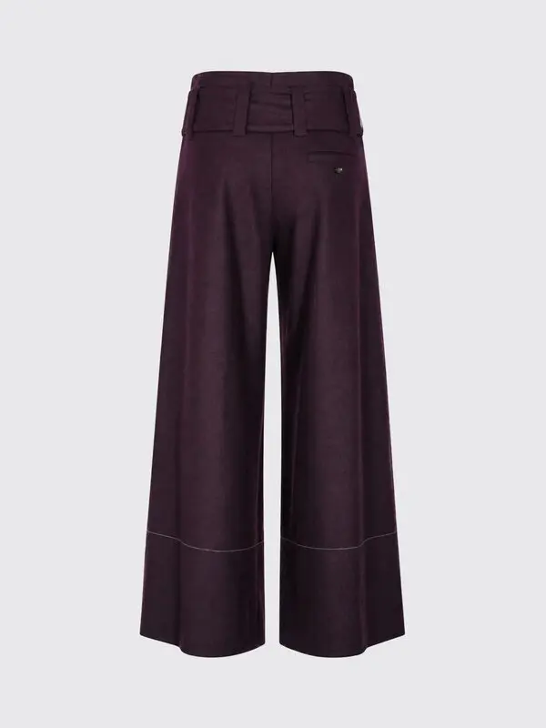 Liviana Conti Wide Leg Belted Trousers
