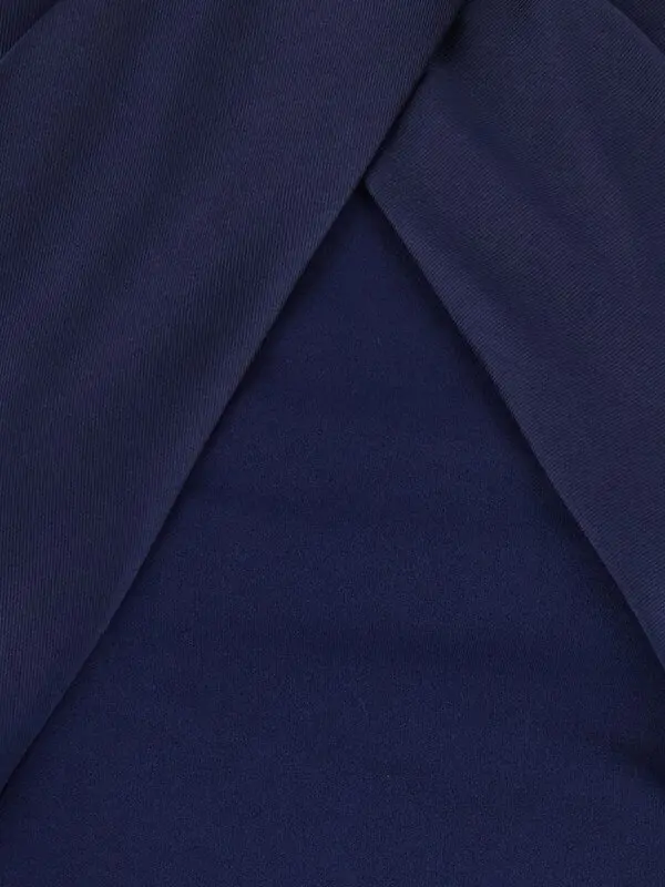 Solace London Halterneck Maxi Gown - Blue