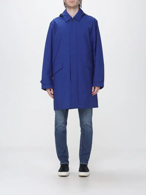 Paul Smith Hooded Coat - Blue