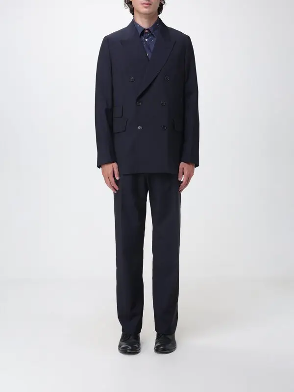 Paul Smith Double-breasted Wool And Mohair Suit