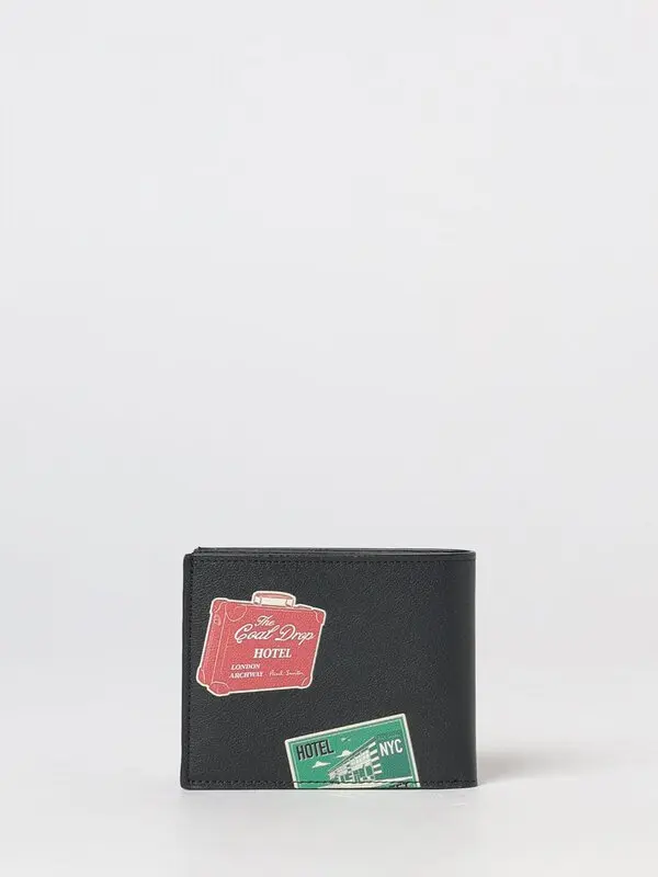 Paul Smith Graphic Print Cow Leather Bifold Wallet